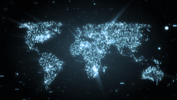 World Map Binary Code Background, Motion Graphics | VideoHive World Map Binary Code Background, Motion Graphics | VideoHive